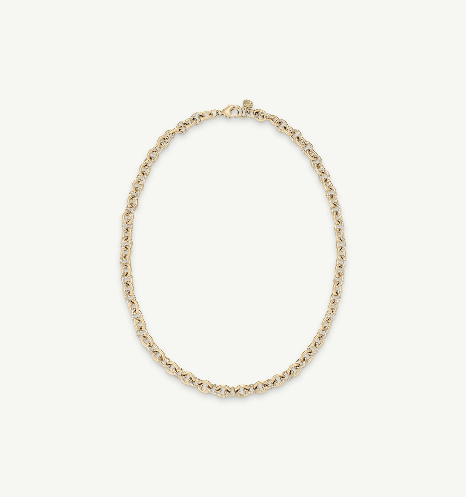 Old English Pavé Link Necklace – Cece Jewellery