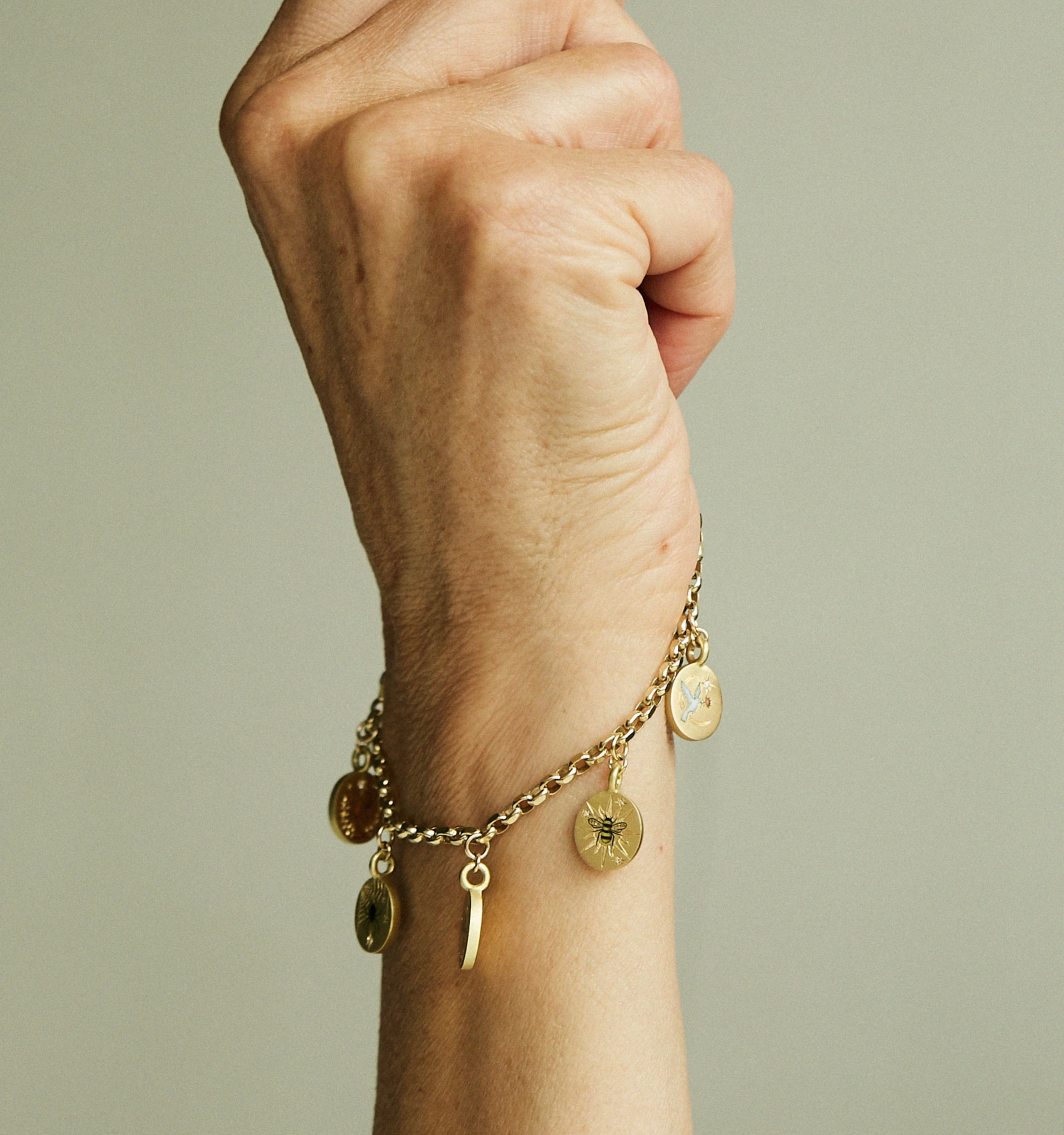 Sun & Bee Pendant – Cece Jewellery