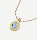 Butterfly & Moon Pendant – Cece Jewellery