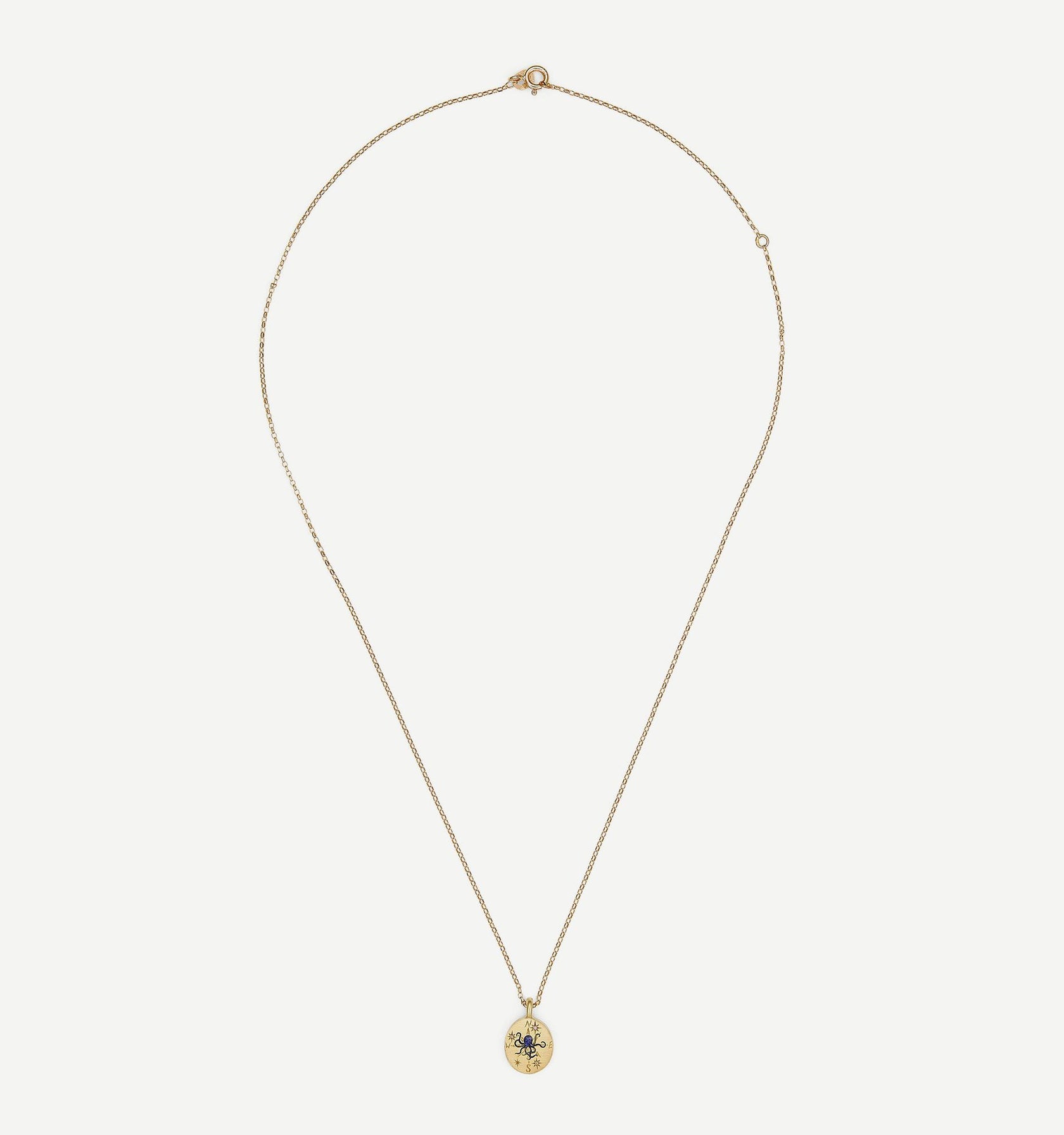 Octopus & Compass Pendant – Cece Jewellery