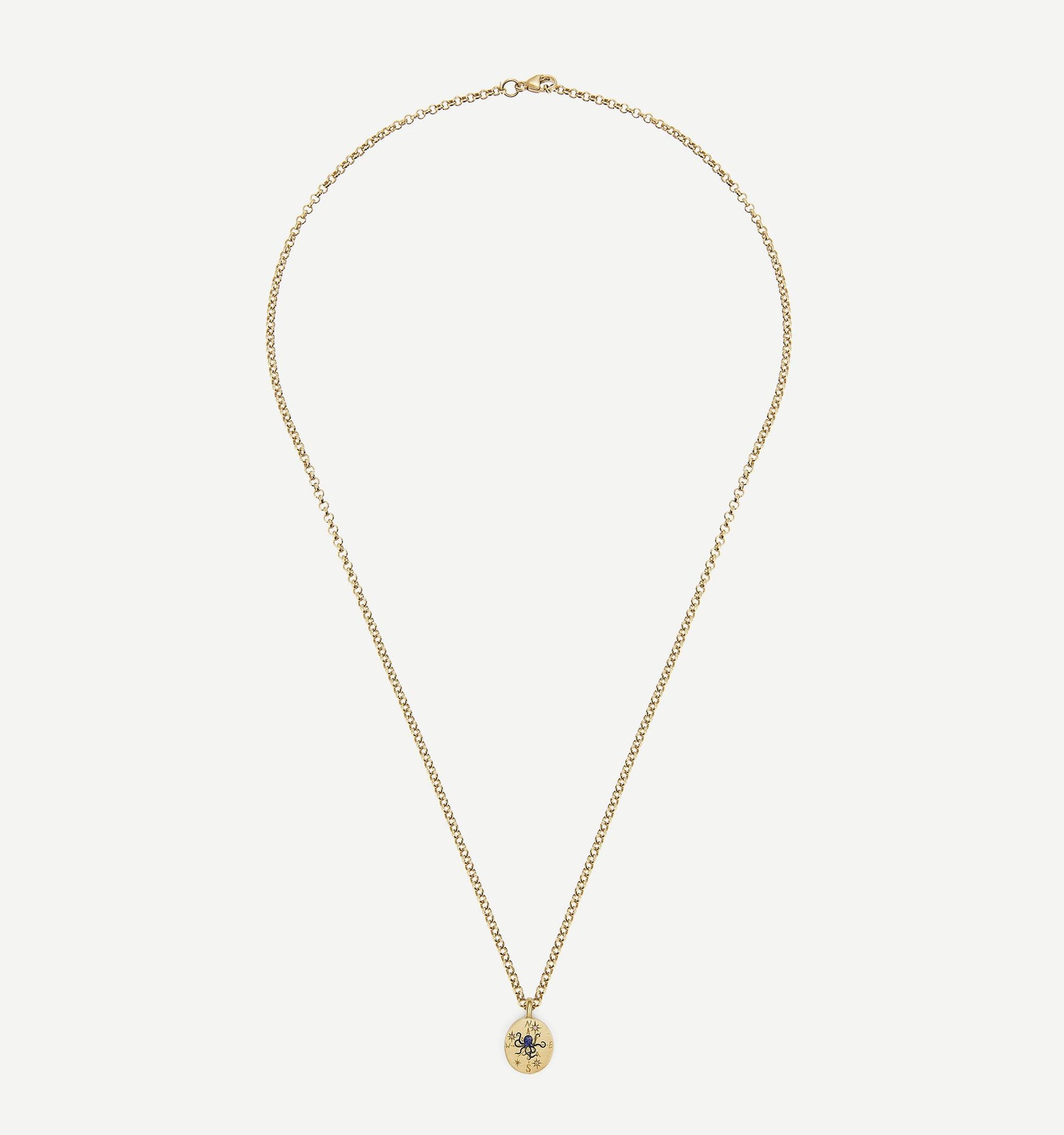 Octopus & Compass Pendant – Cece Jewellery